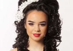 Michaela Loose Curl Full Irish Dancing Wig - Medium Length - Antonio ...